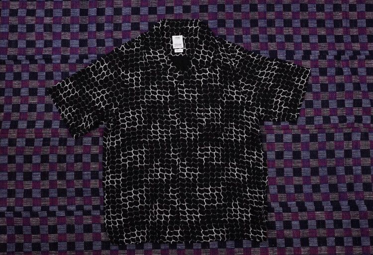 Visvim Visvim lattice snake skin short sleeve shirt | Grailed