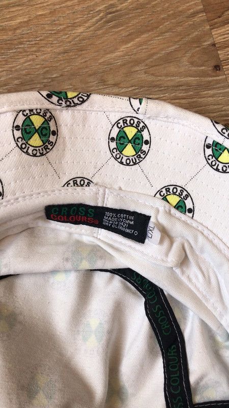 Cross Colours Bucket Hat Cross Colours cap vintage 90s y2k drip | Grailed