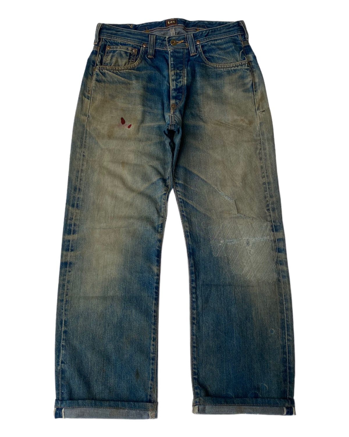 Archival Clothing × Lee VINTAGE LEE x UNION MADE SELVEDGE DISTRESS ...