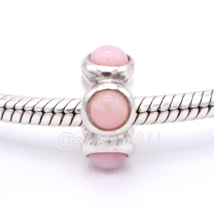 pandora Rare Authentic Pandora Pink Opal Cabochon Charm | Grailed