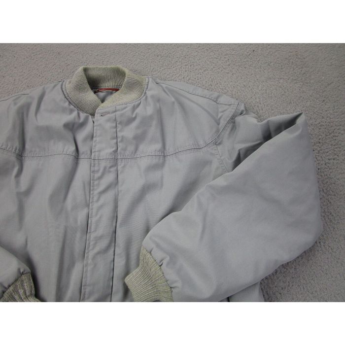 Catalina VINTAGE Catalina Jacket Mens 40 Long M, L Tall Gray Zip Bomber ...