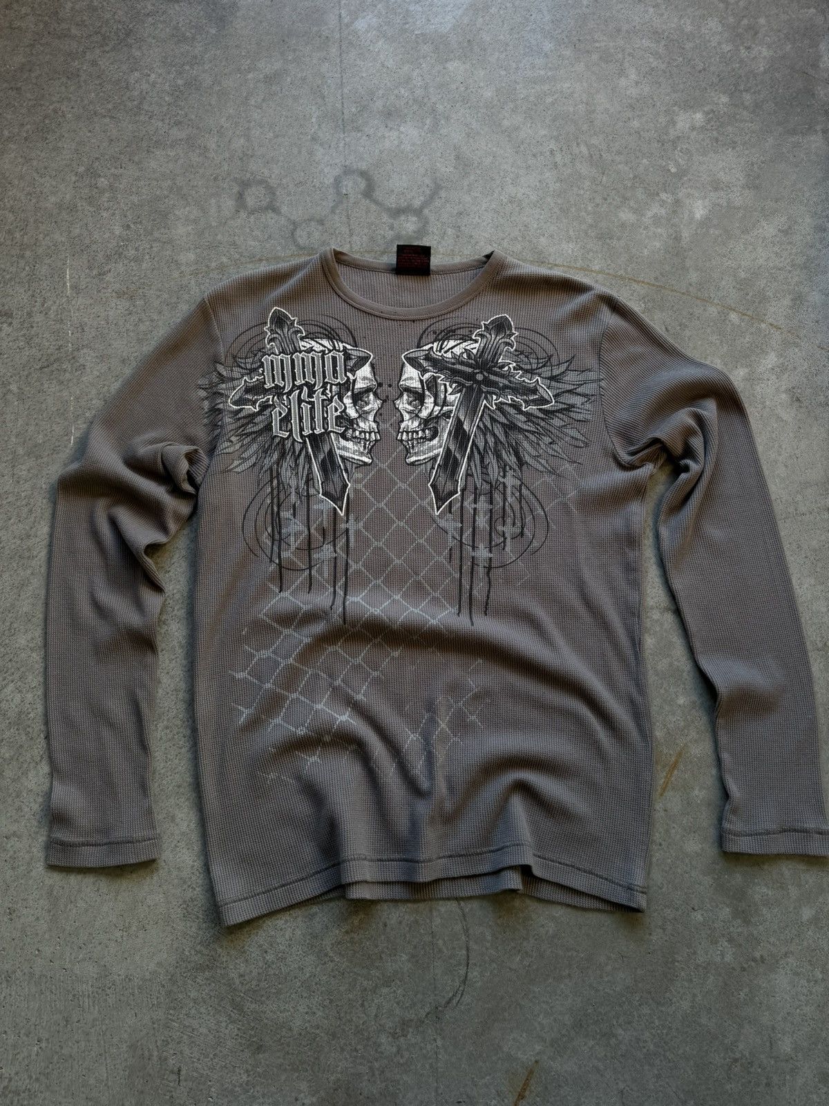 Vintage Y2K MMA ELITE thermal | Grailed Vintage Y2K MMA ELITE thermal | Grailed