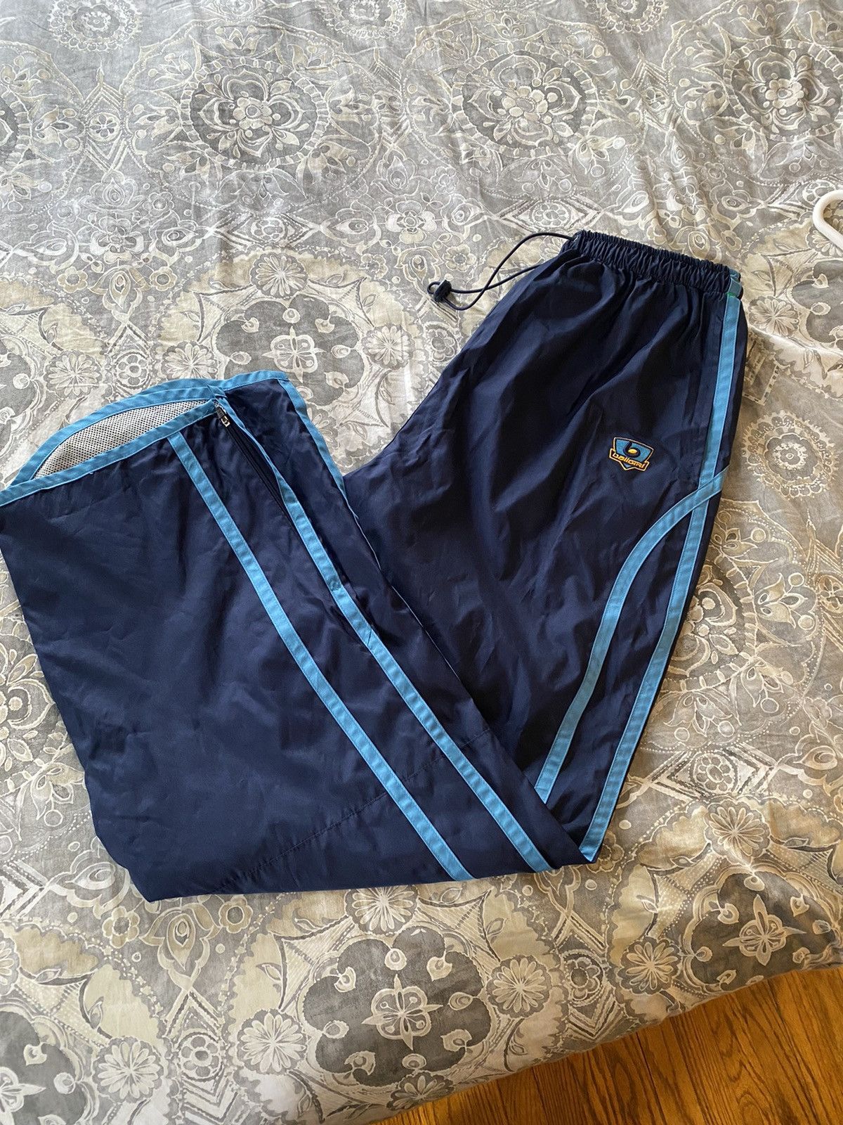 Soccer Jersey × Streetwear × Vintage Swishy pants Xl | Grailed