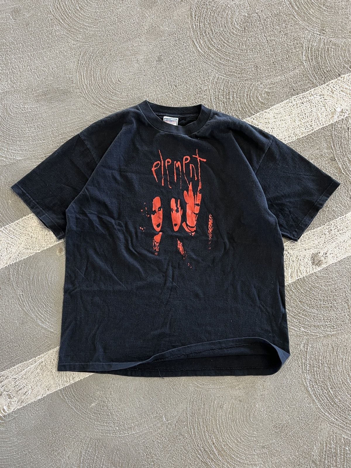 Vintage RARE 90's Element Goth Band tee | Grailed