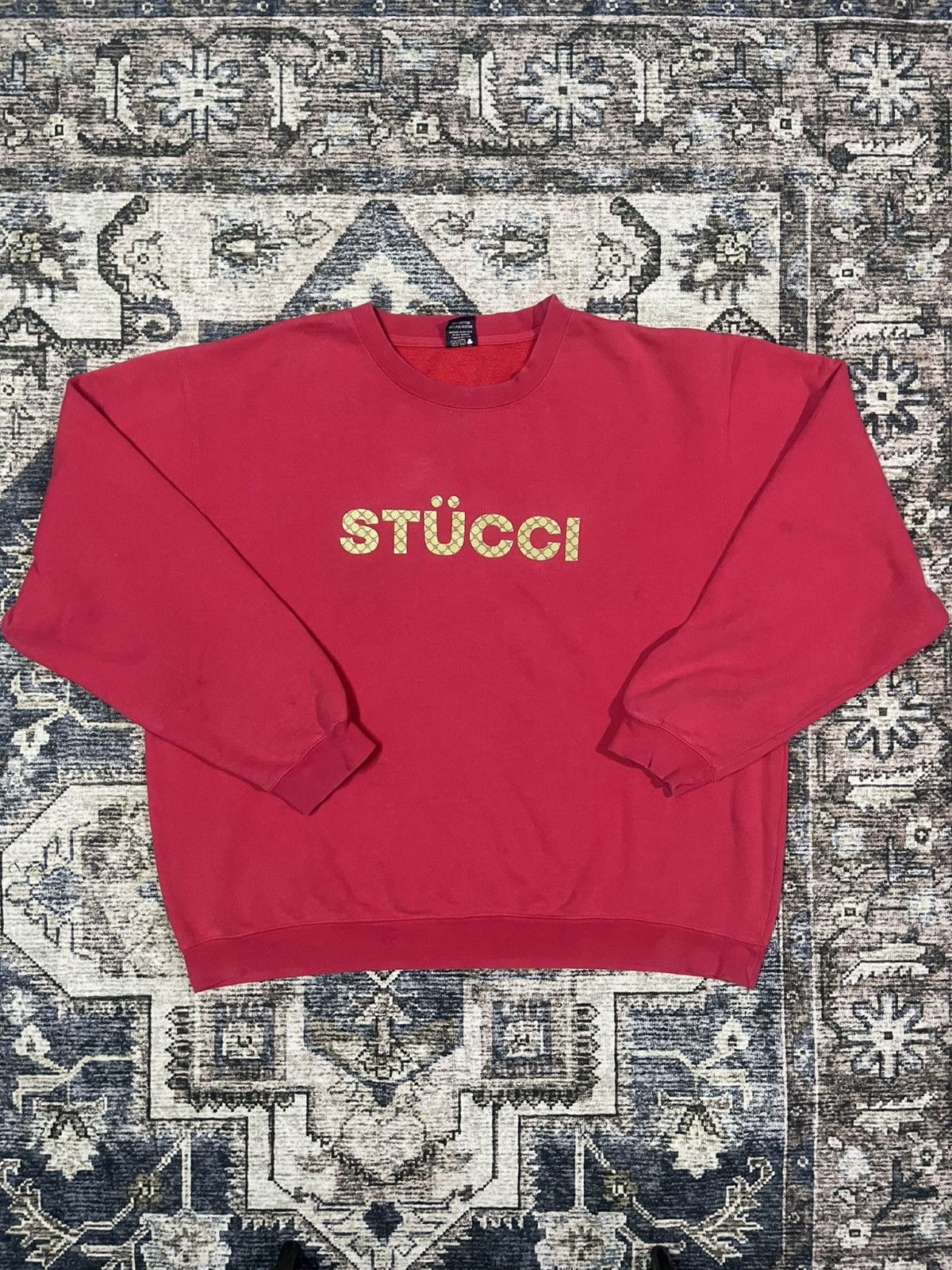 Streetwear × Stussy × Vintage 🔥HOT🔥VINTAGE STUCCI MONOGRAM GUCCI LOGO ...