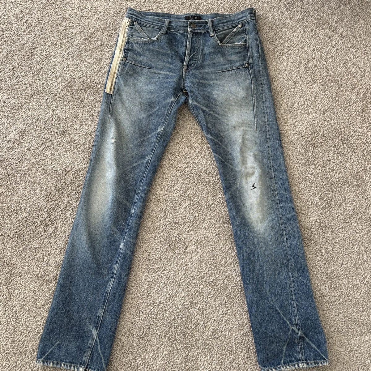 Undercover Undercover “Earmuff Maniac” Side Zip Denim | Grailed