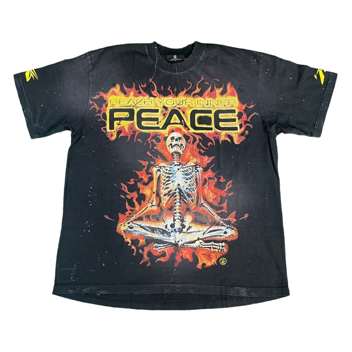 HELLSTAR Hellstar Reach Your Inner Peace Fire | Grailed