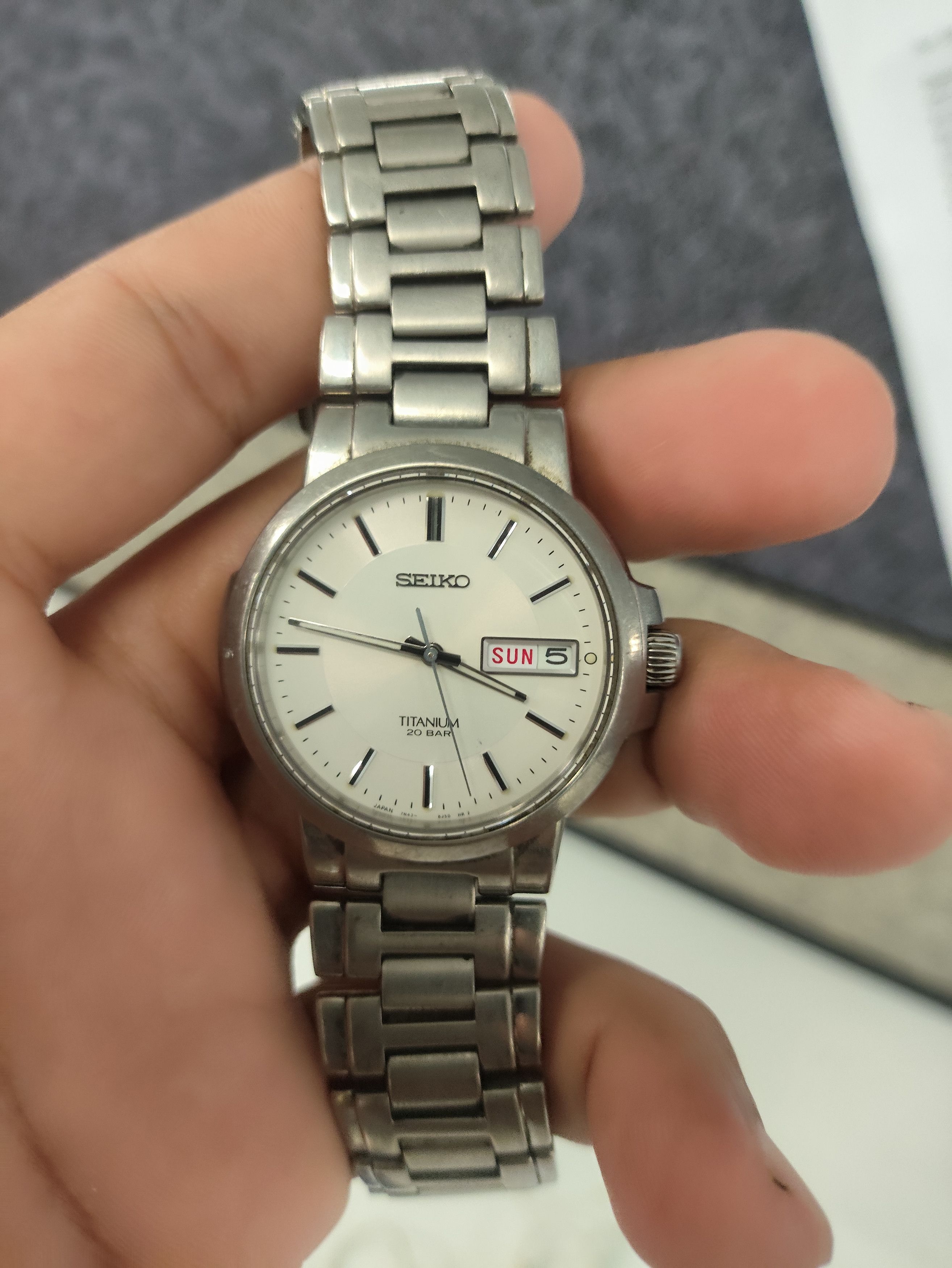 Vintage SEIKO TITANIUM QUARTZ (MADE IN JAPAN) AUTHENTIC | Grailed