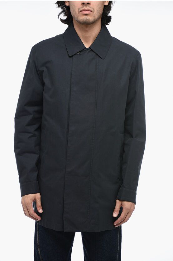Corneliani Long Overshirt with Hidden Placket | Grailed