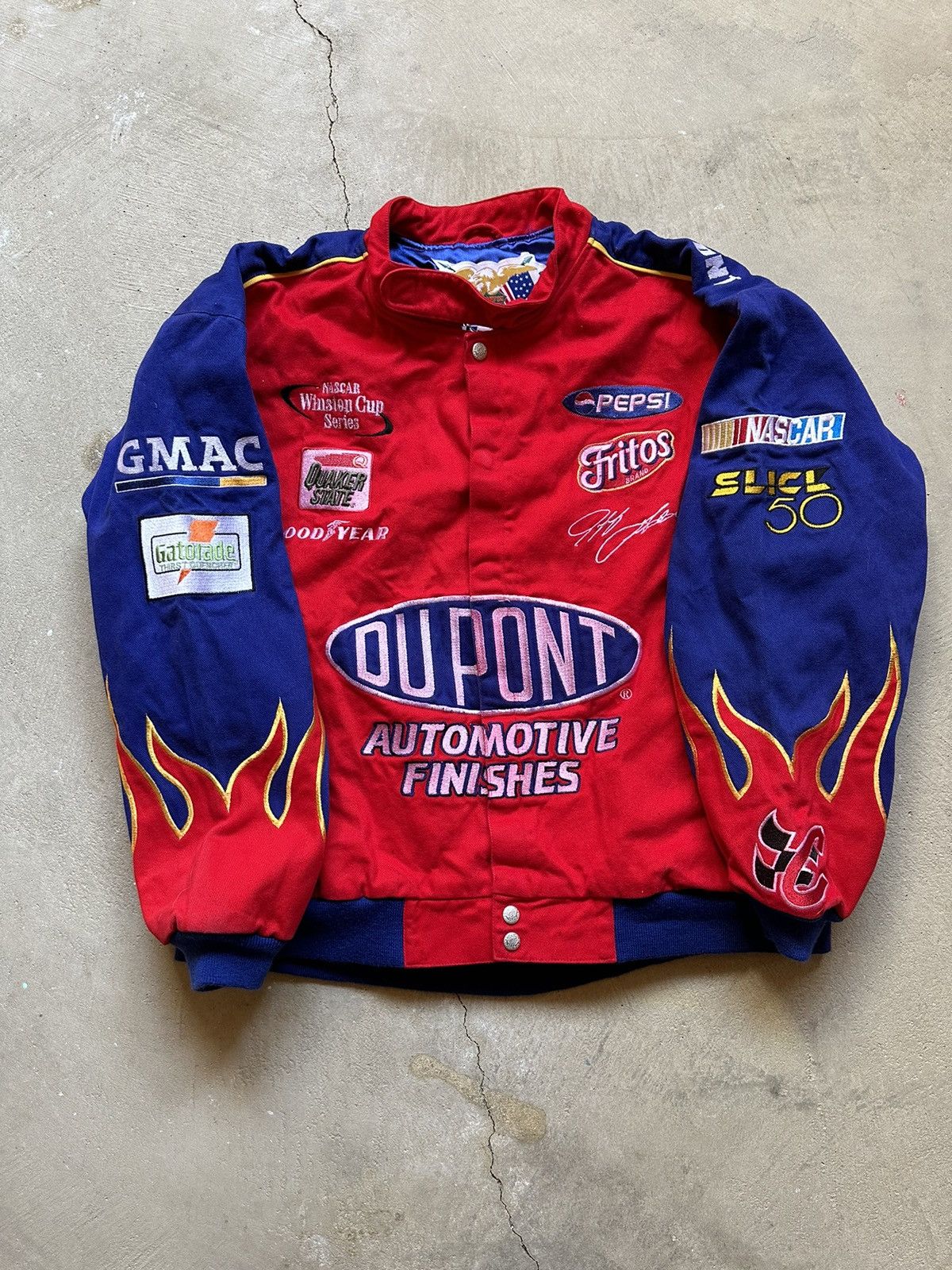 NASCAR × Streetwear × Vintage Vintage Nascar Jeff Gordon Racing Jacket ...