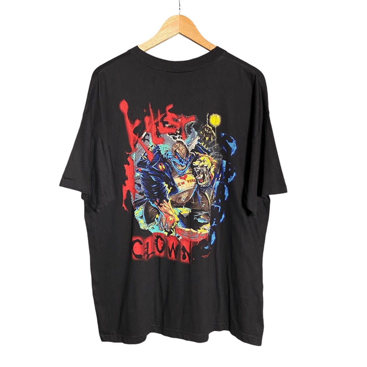 Expert Horror × Movie × Vintage Vintage 90s Spawn Killer Clown T-Shirt ...