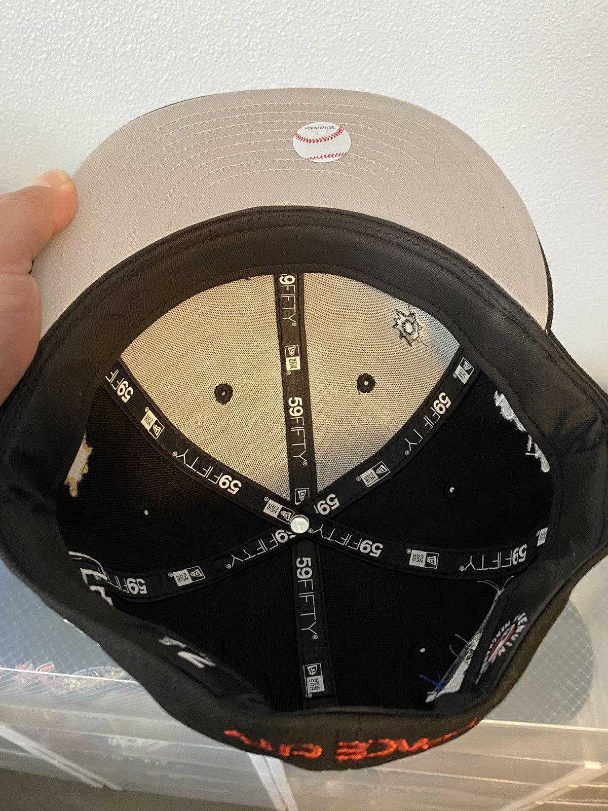 Custom Lord Fubu EWDIL Houston Astros Space City fitted hat 7 5/8 | Grailed