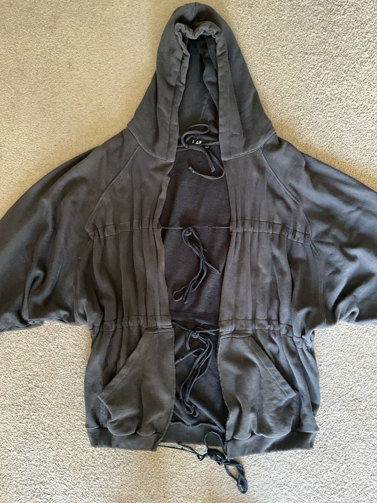 Raf Simons × Raf by Raf Simons String hoodie SS04 | Grailed