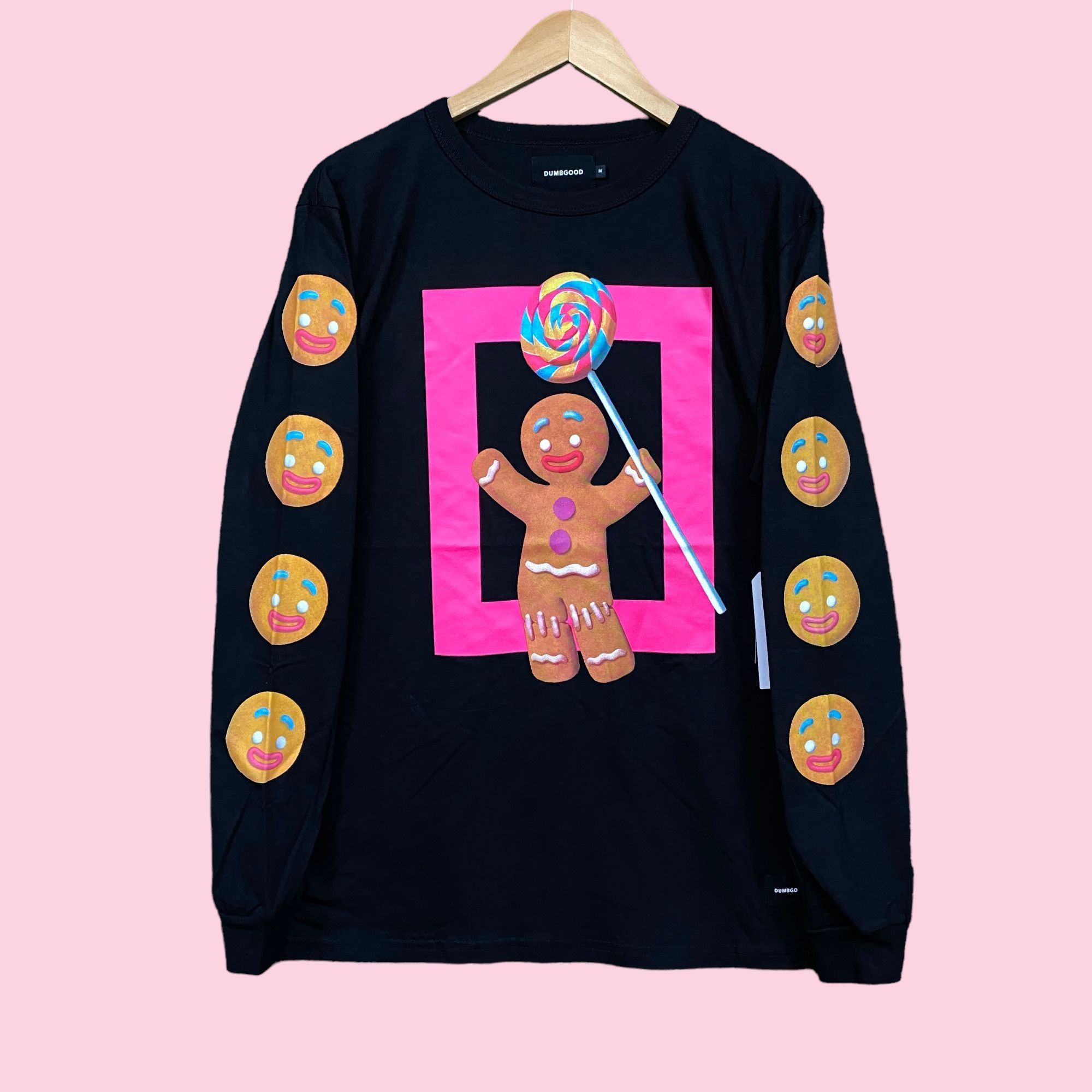 Streetwear × Universal Studios Dumbgood x Shrek Gingerbread Man Neon ...