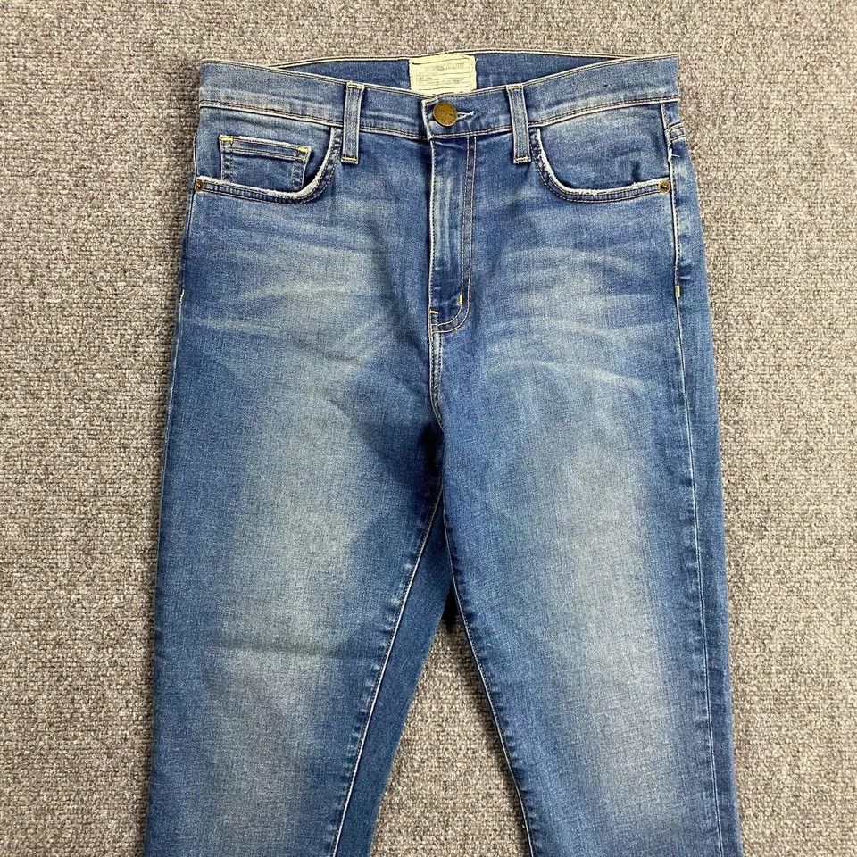 Current Elliott Current/Elliot Jeans Women's 0/30 Denim Skinny Cropped ...