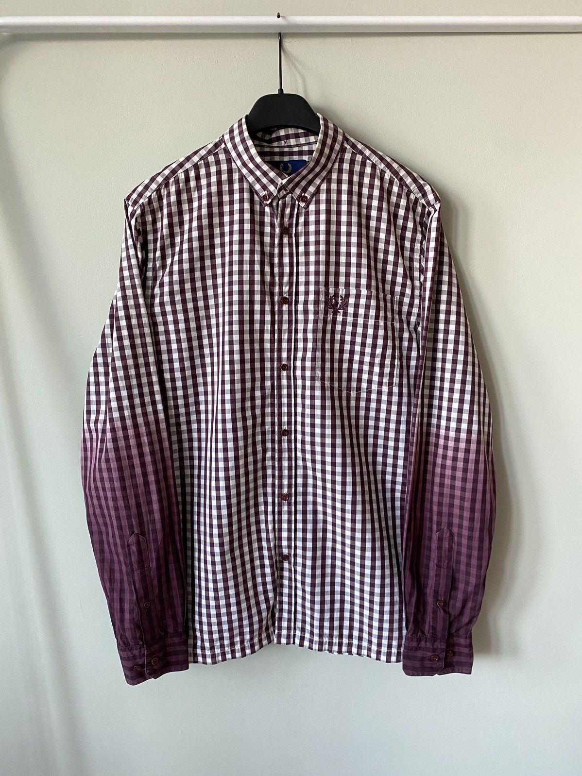 Fred Perry RARE Fred Perry check ls shirt | Grailed
