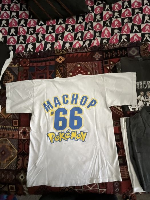 Vintage 90s Pokemon Machomp Tee | Grailed