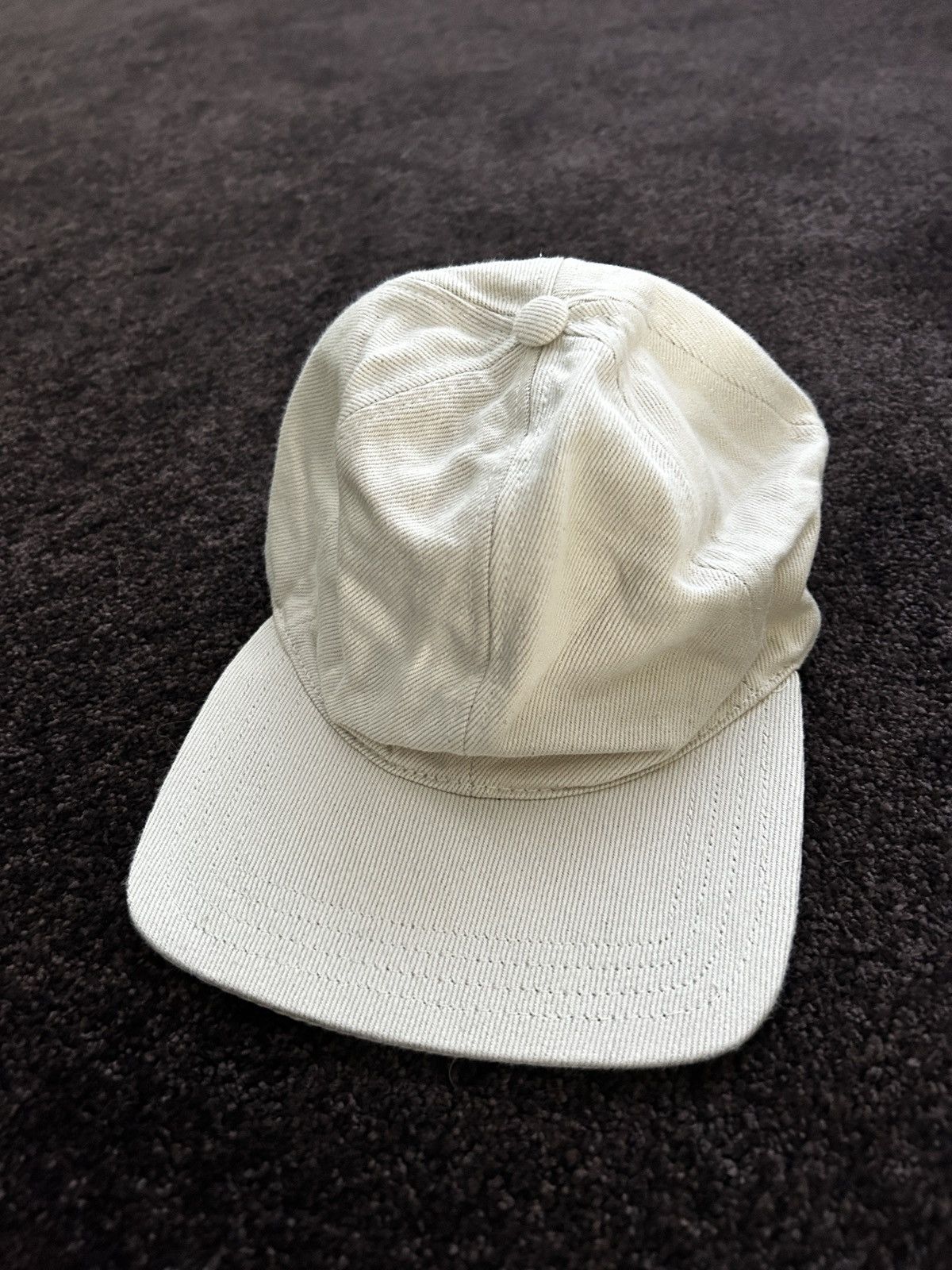 Jil Sander Jil Sander SS22 Cap white | Grailed