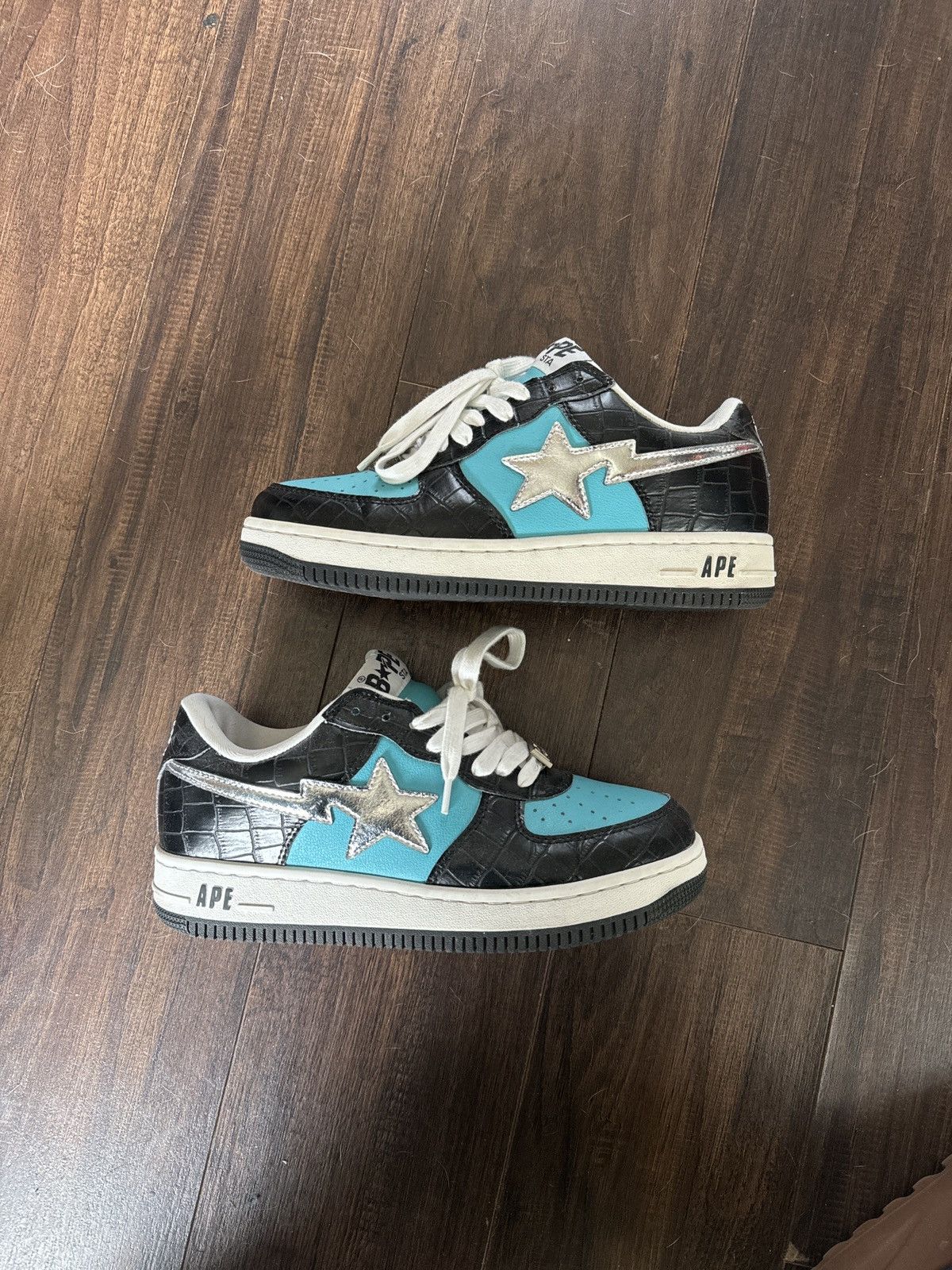 Bape Bapesta Tiffany lows | Grailed