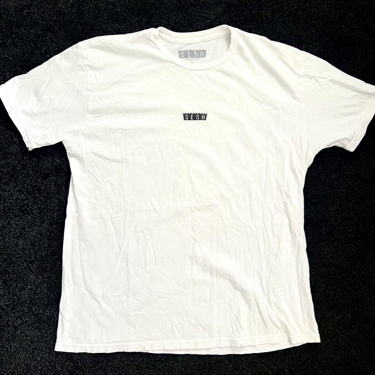 Team Sesh Teamsesh White Crown Shirt | Grailed