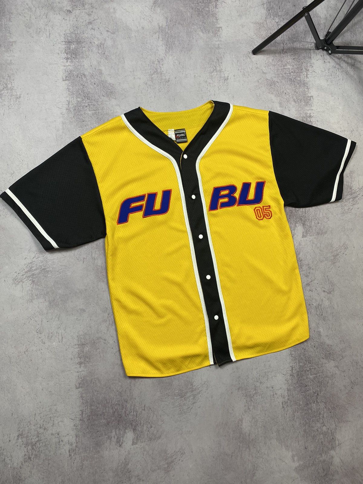 Vintage Rare Vintage Fubu 05 Big Logo Y2K Jersey Tee | Grailed