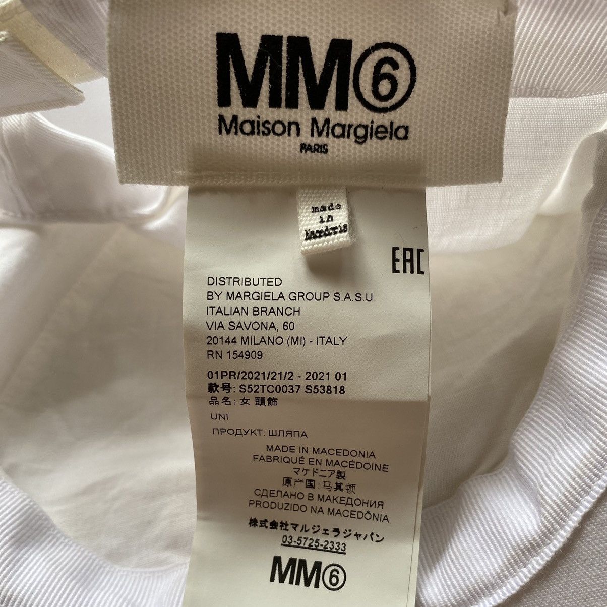 Maison Margiela MM6 Logo Cap | Grailed