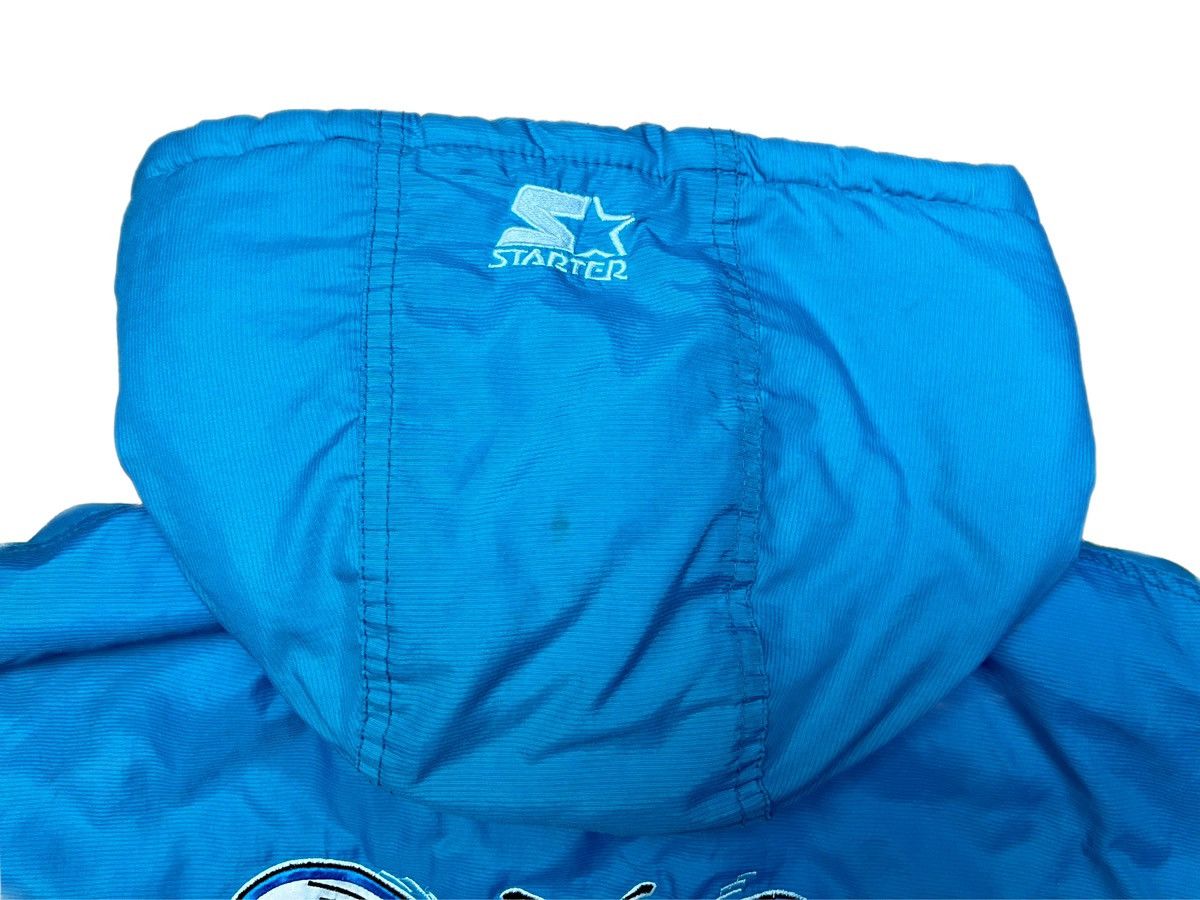 Champion Vintage Charlotte Hornets Starter Pullover Puffer Jacket | Grailed