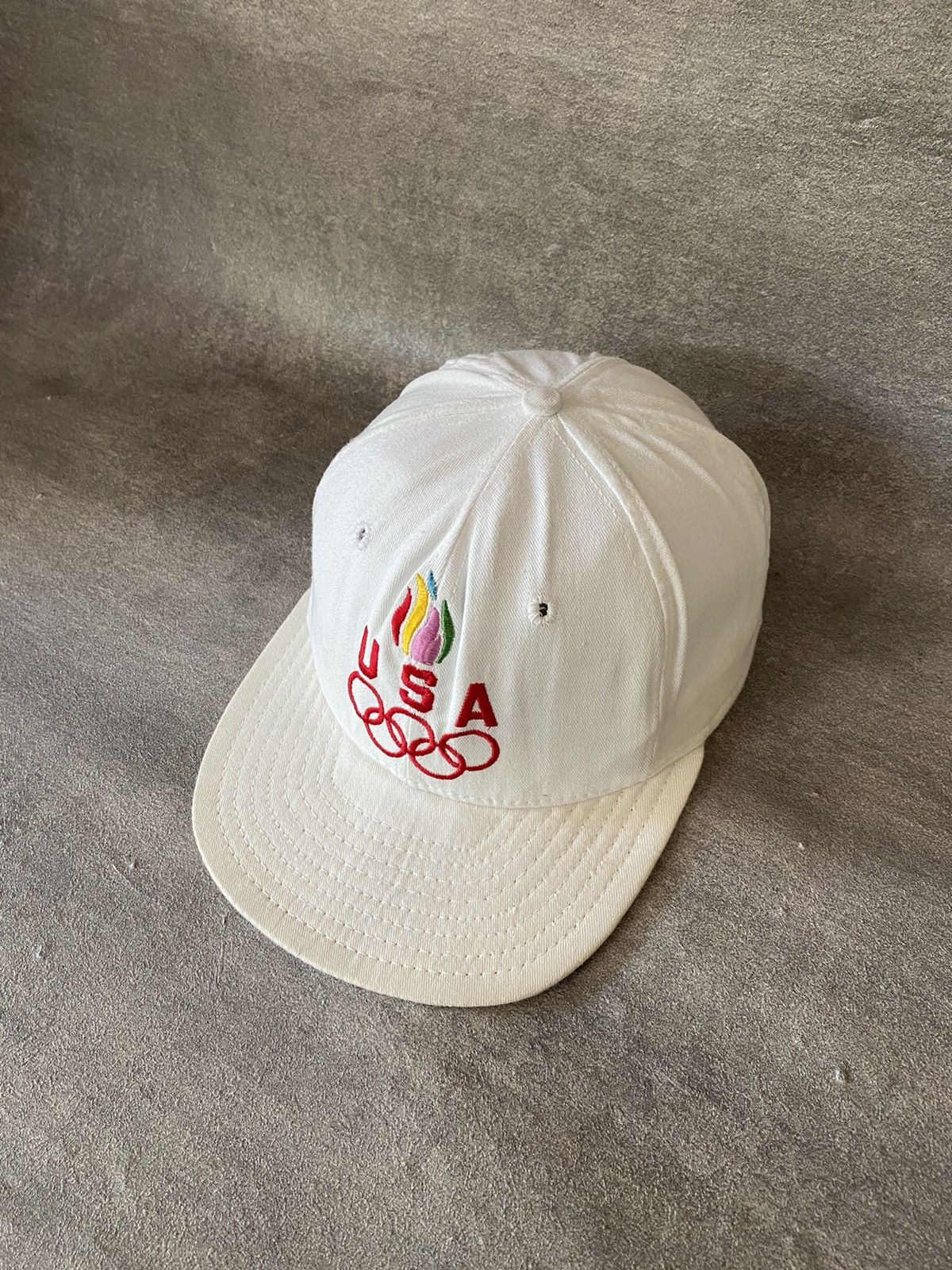 Vintage Vintage 90's USA Olympics Snapback Hat Y2K | Grailed