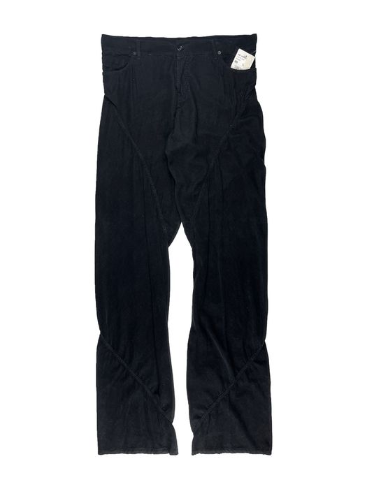 Rick Owens Rick Owens Og Spiral Cut Flared Corduroy Bootcut Jeans Grailed 8992