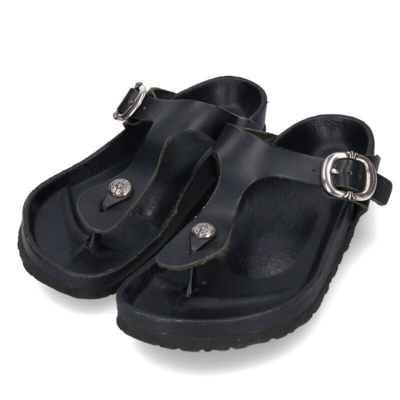 Chrome Hearts Chrome Hearts GIZEH Leather Sandals | Grailed