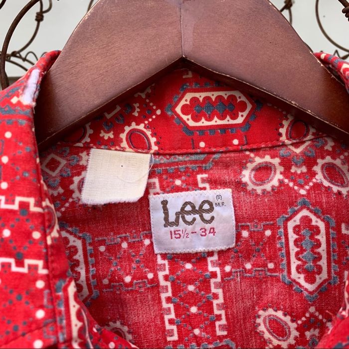 Lee Vint 70s Lee Paisley bandana pearl snap cowboy western shirt | Grailed