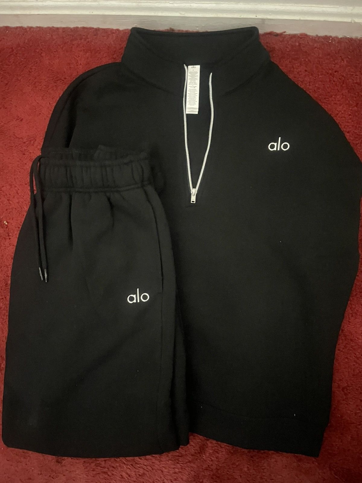 Alo Alo Men’s Quarter Zip & Pants Set | Grailed
