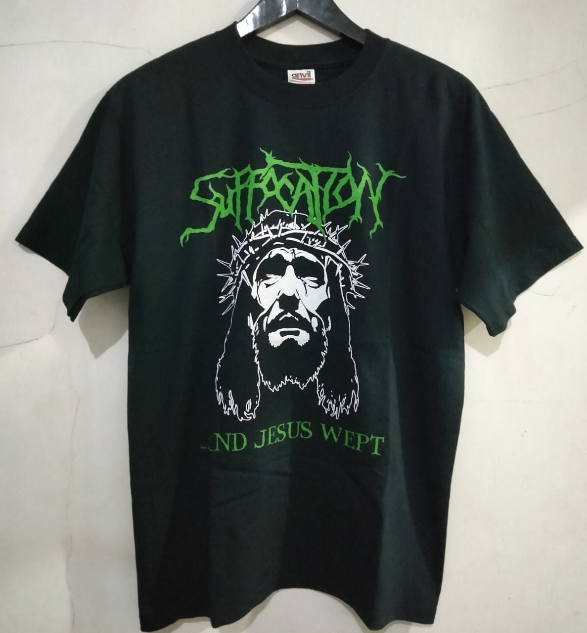 Band Tees × Vintage Suffocation Jesus Wept T Shirt | Grailed