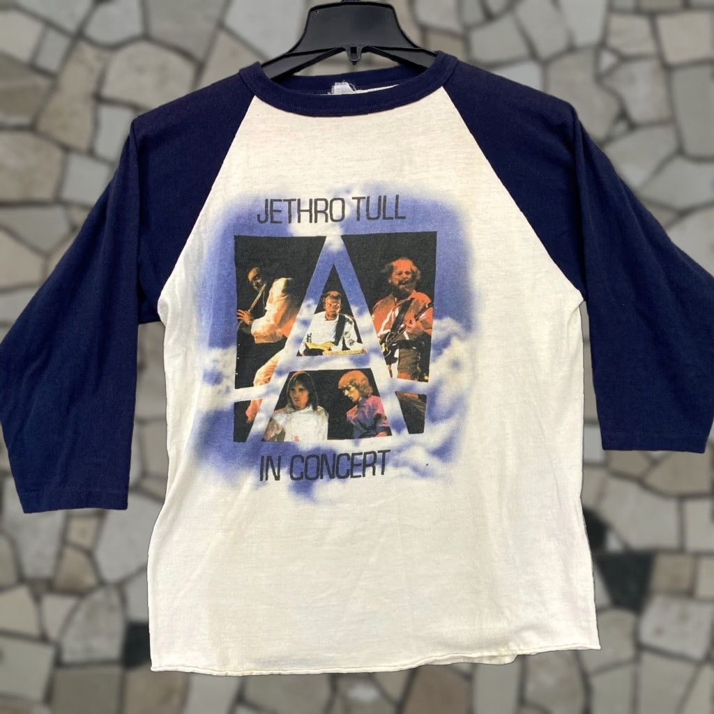 Vintage VINTAGE 1980s Jethro Tull Rock Band Shirt Adult Large White ...