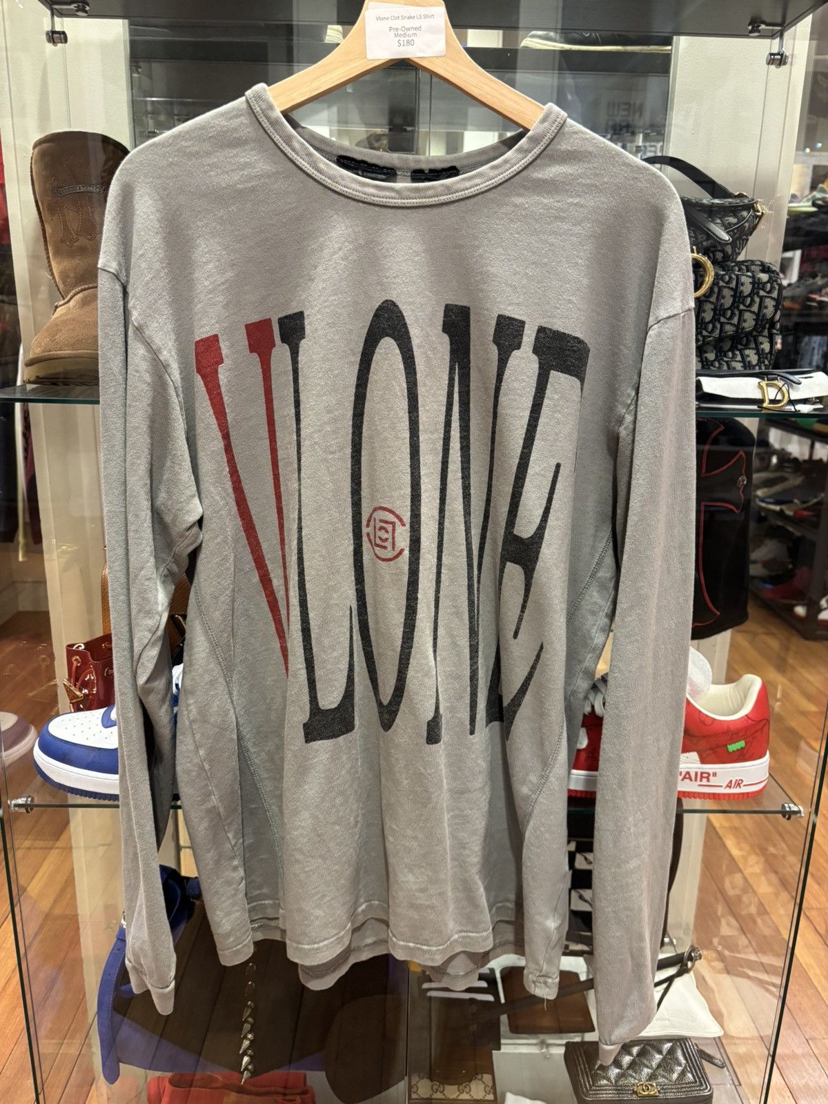 Vlone Vlone Clot Snake Shirt | Grailed