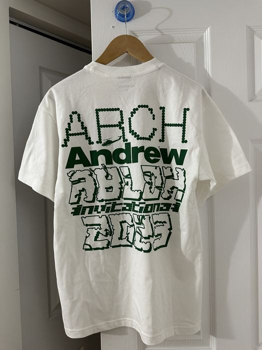 Off-White Miami 2023 Art Basel Arch x Andrew Skate Tee Collaboration ...