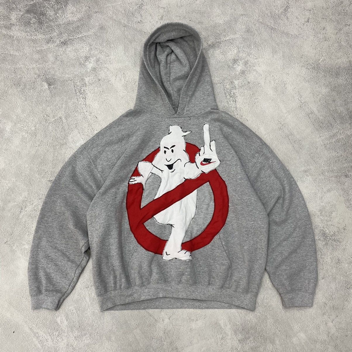 Nike vintage ghost Casper custom Nike y2k oversized sweatshirt | Grailed