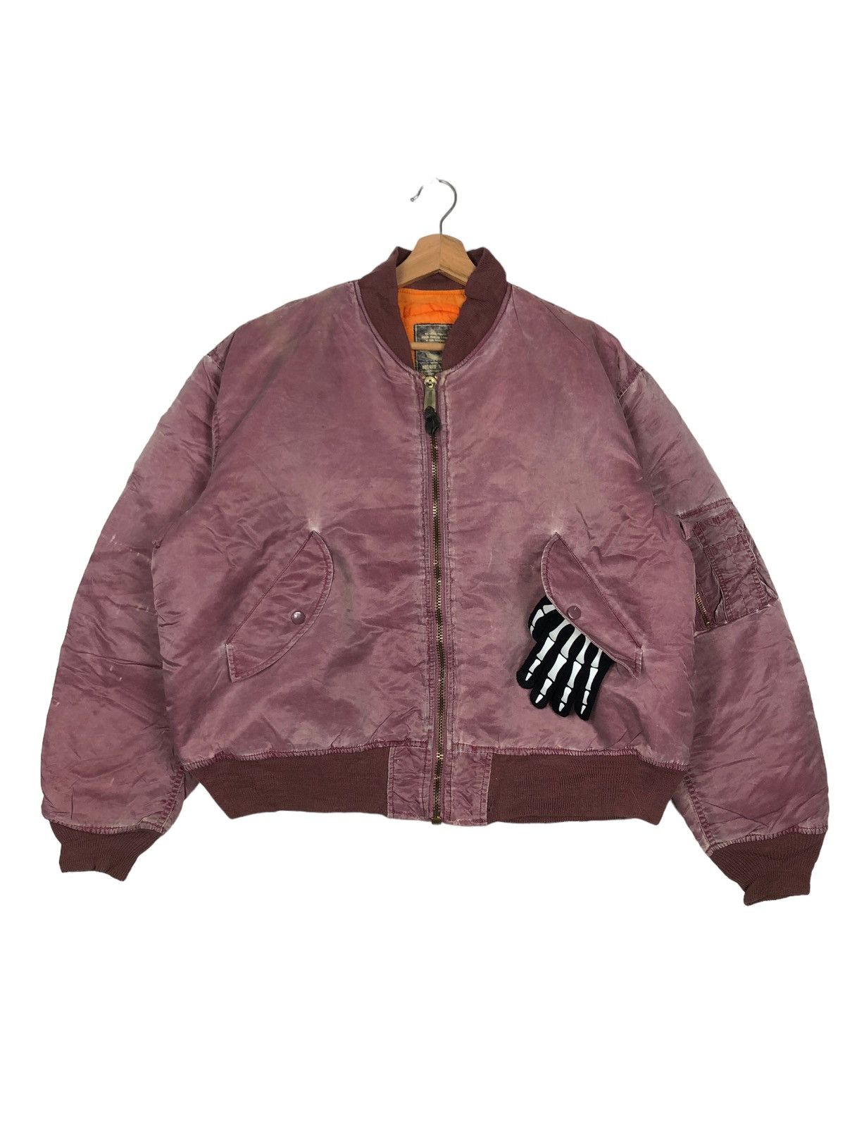 Japanese Brand 🔥90s Vintage Reversible Bomber Jacket Riot Riot Landing ...