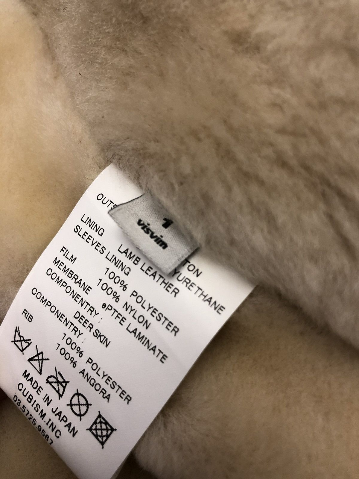 Visvim DECKHAND JACKET (SHEARLING) | Grailed