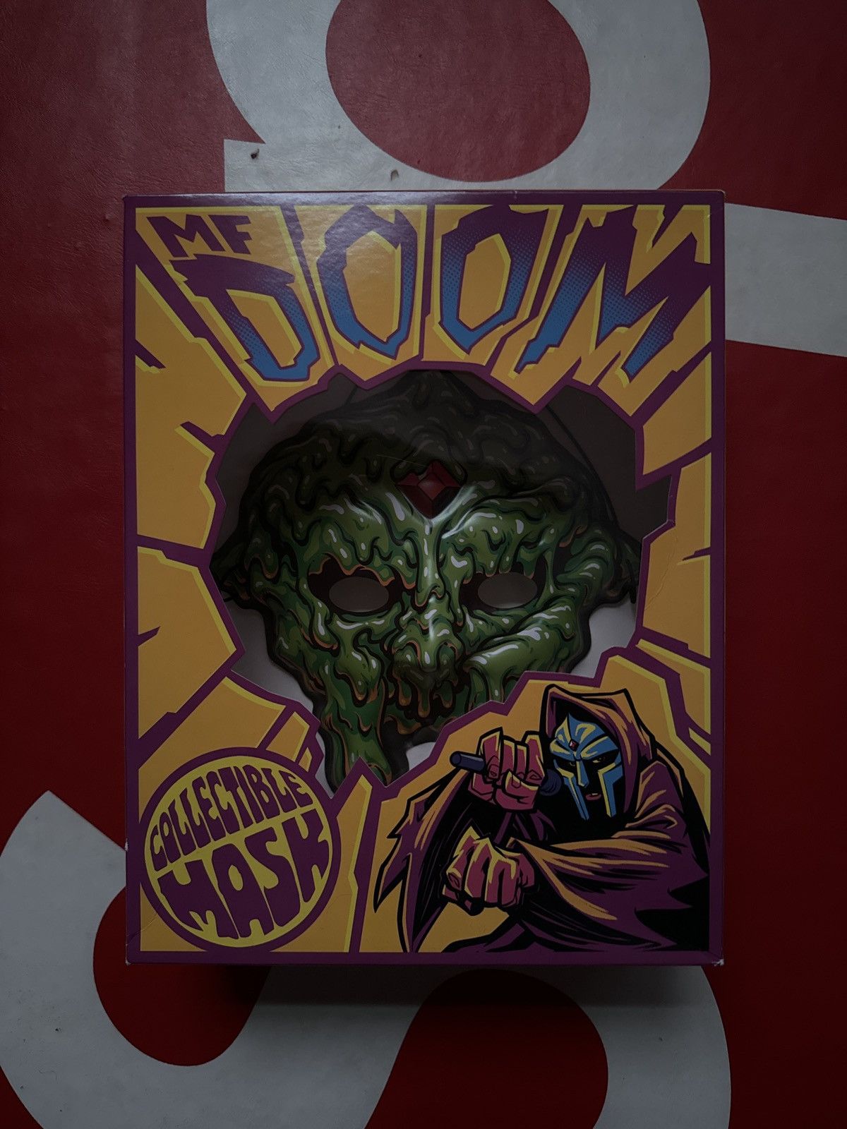 MF Doom MF DOOM collectible mask (RARE) & (numbered) | Grailed