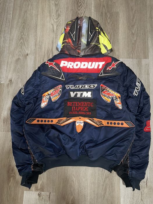 Vetements Racing Bomber | Grailed