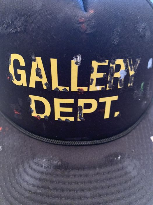 Gallery Dept. Gallery Dept. Paint Distressed Logo Cap Hat | Grailed