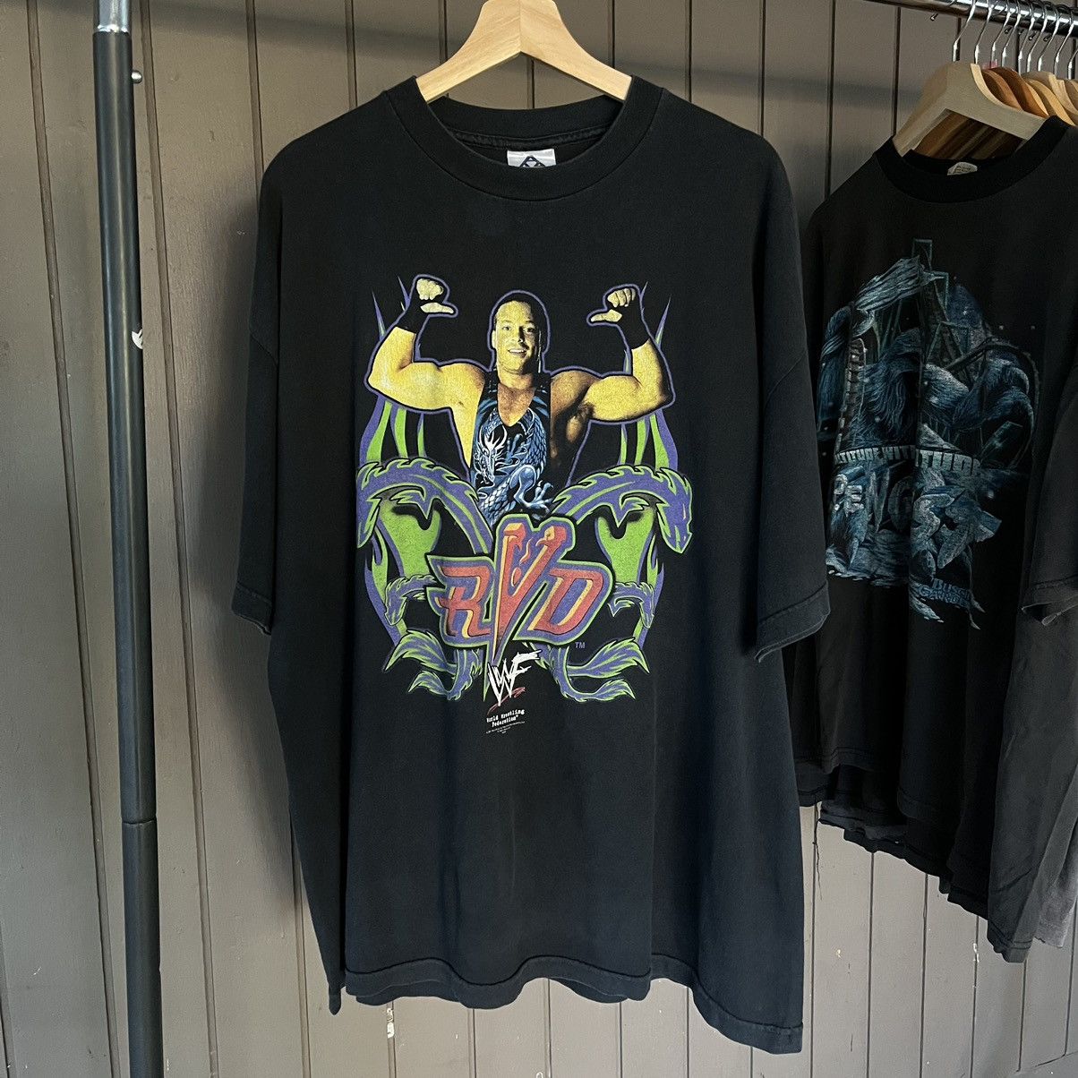Vintage × Wwe × Wwf Vintage wwf RVD 2002 | Grailed