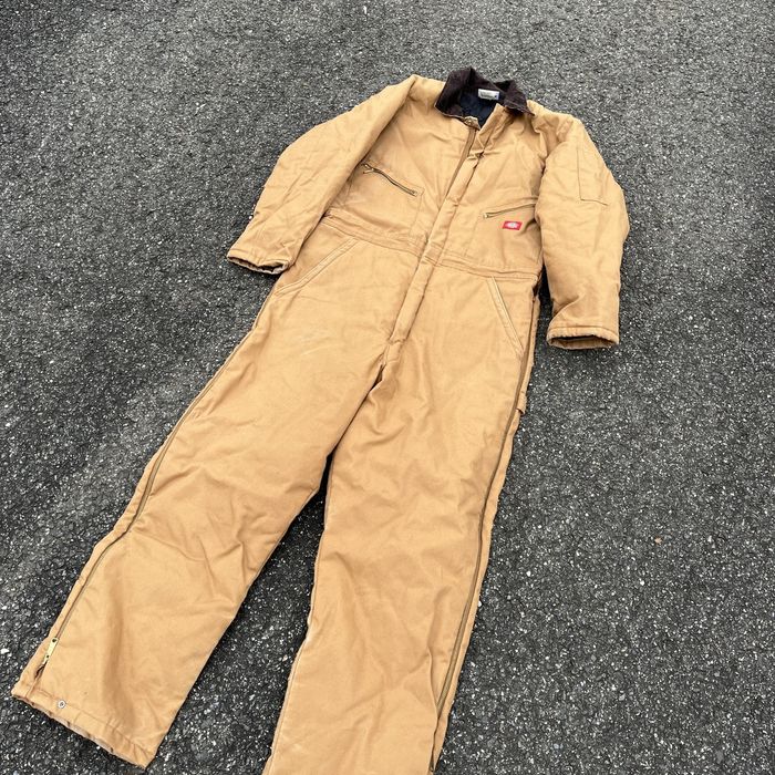 Dickies Dickies Tan Duck Quilted Workwear Suit | Grailed