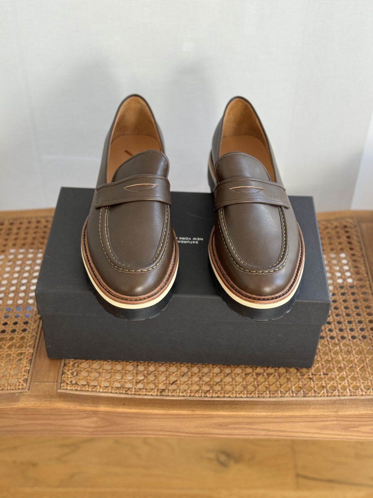 Saturdays New York City Saturdays NYC - Idris Loafer (Brown) with ...