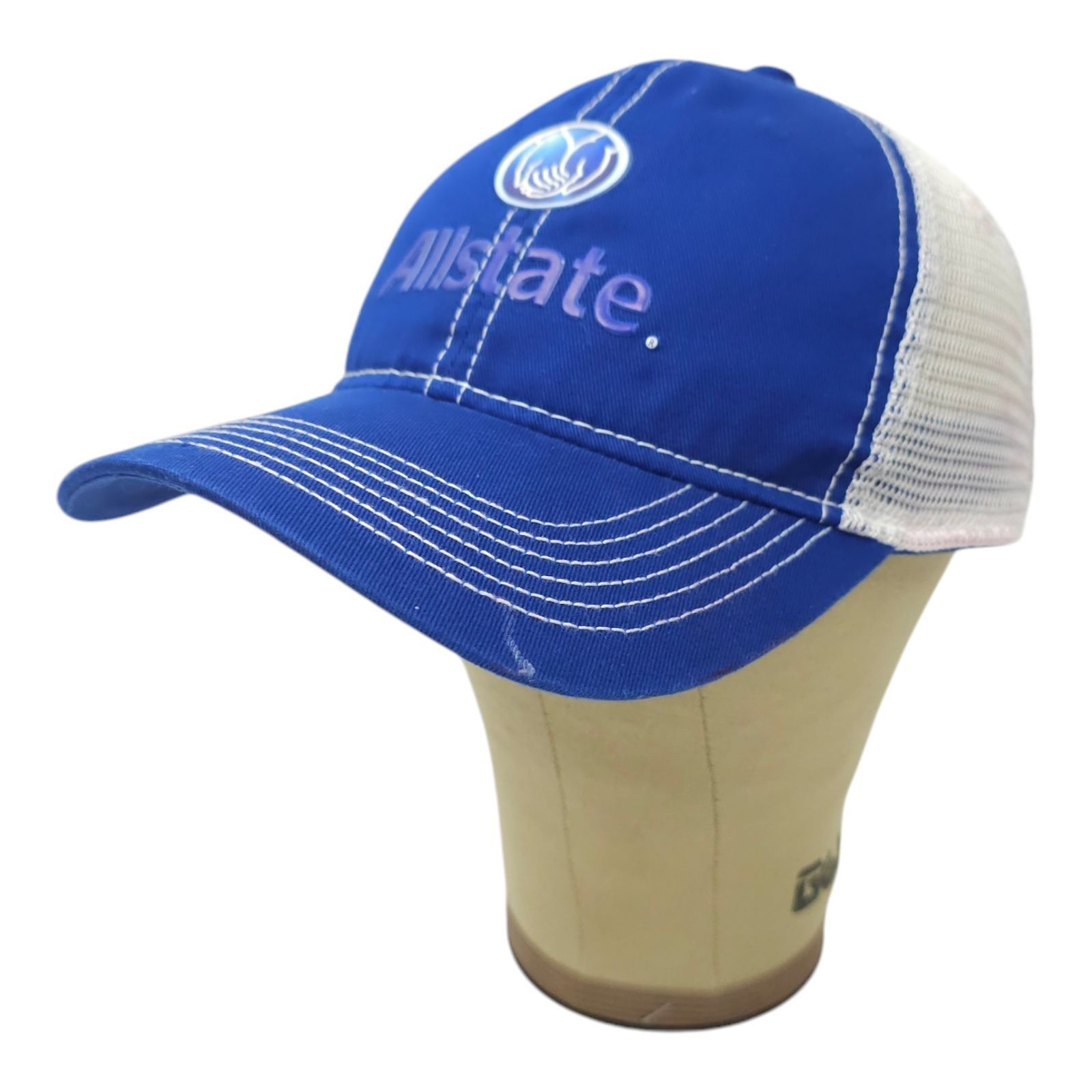 Other Allstate Good Hands Logo Mesh Strapback Cap Trucker Baseball ...