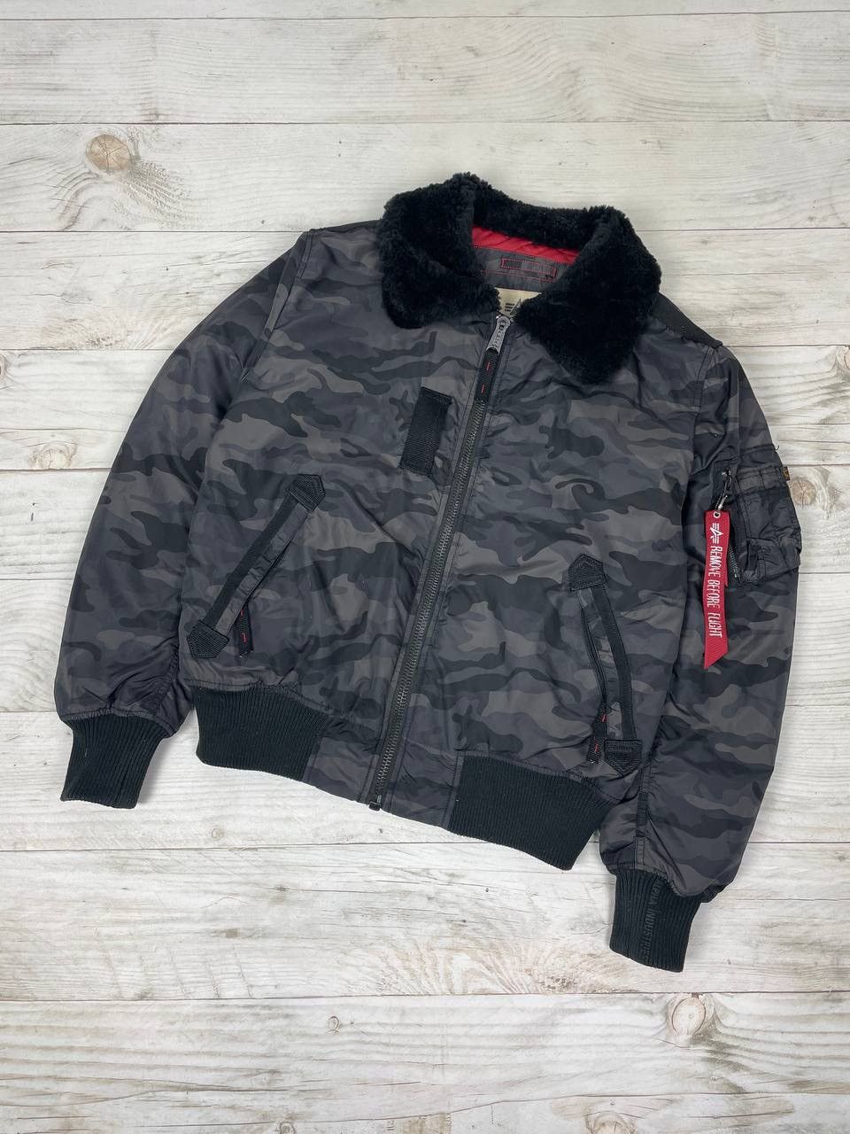 Alpha Industries × Military × Vintage Vintage Alpha Industries Camo ...