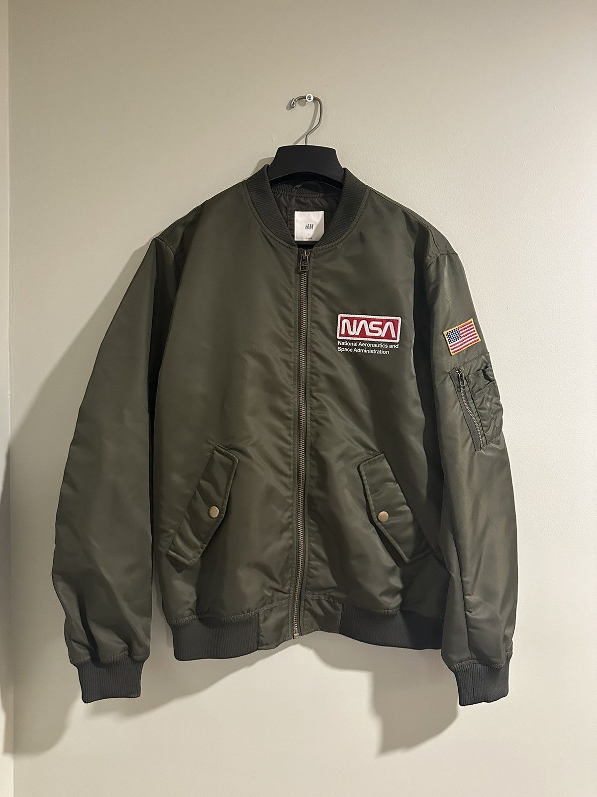 H&M NASA Bomber Jacket | Grailed