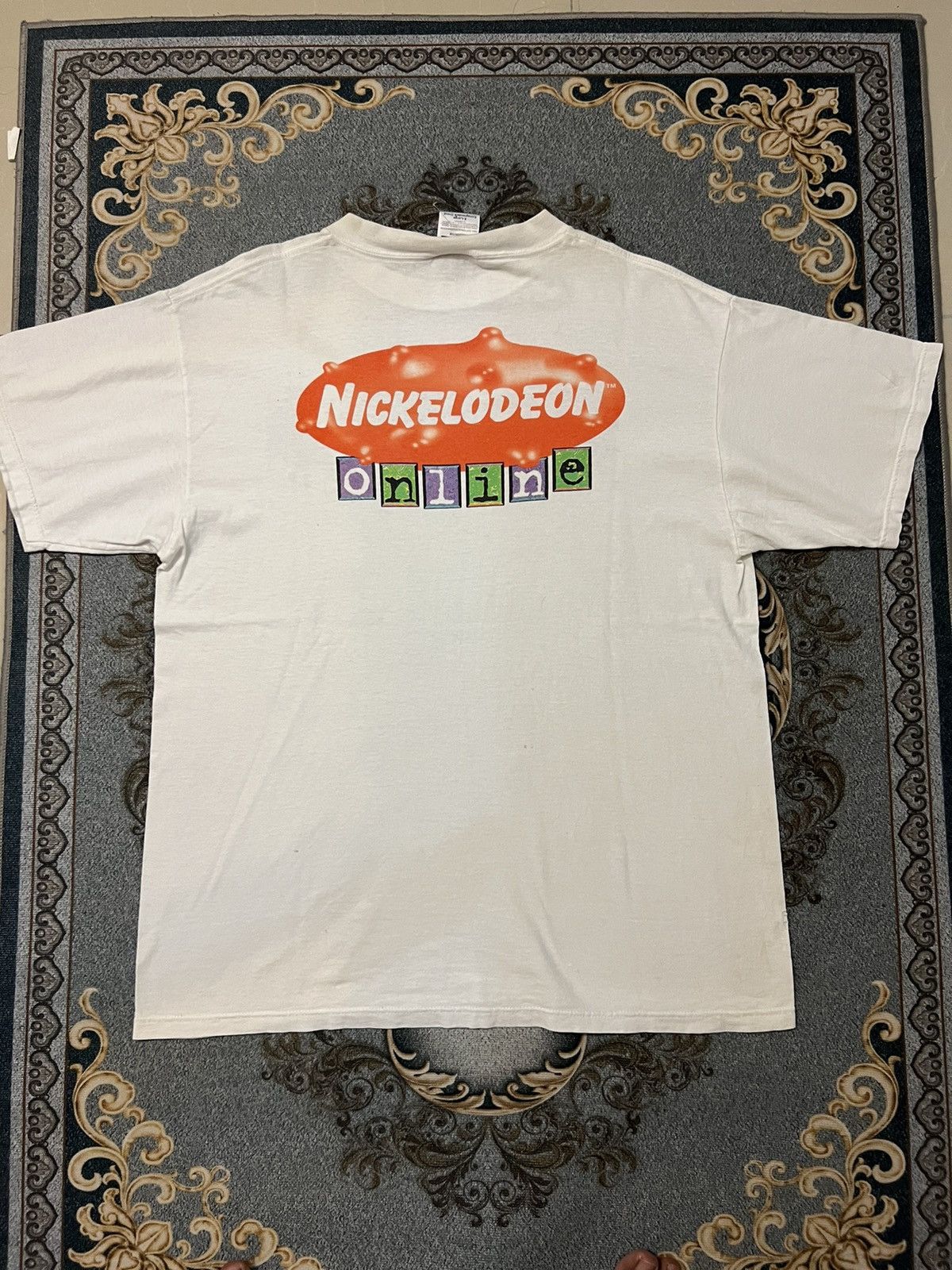 Vintage Vintage Nickelodeon White T Shirt Rare | Grailed