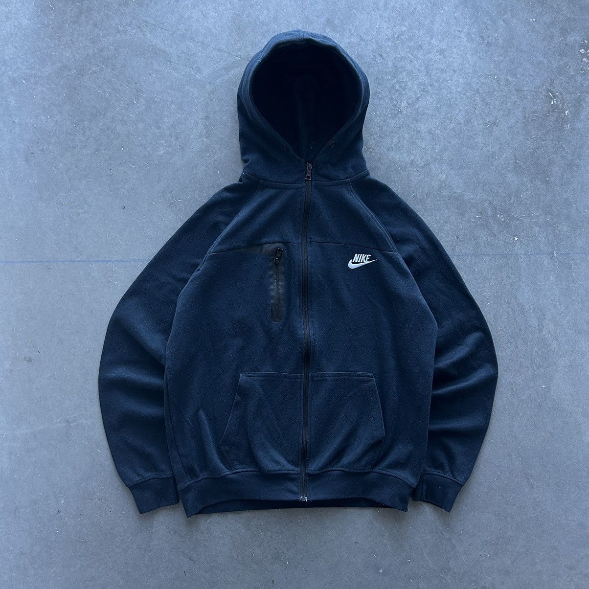 Nike Crazy Vintage Y2K Nike Tech Fleece Boxy Zip Up Hoodie Nocta | Grailed